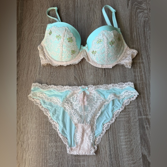 Victoria's Secret | Intimates & Sleepwear | Victorias Secret Mint Green ...